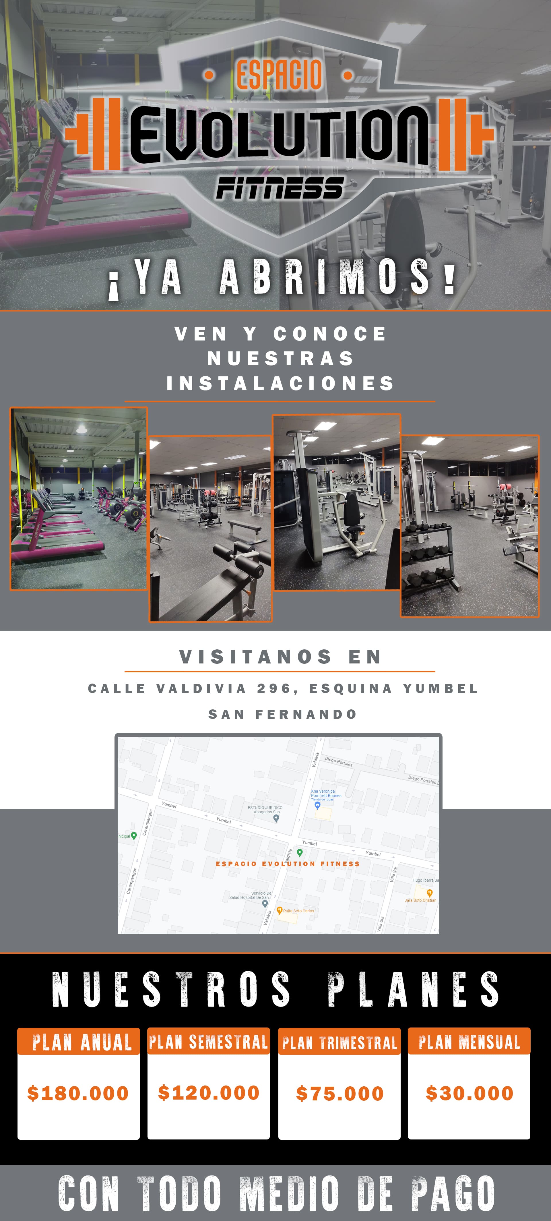 Espacio Evolution Fitness